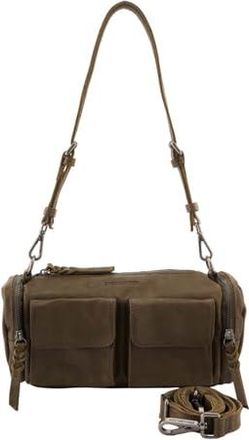 Fredsbruder sac à épaule bandoulière All My Pockets East-West Bag Khaki brun