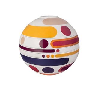 Villeroy & Boch La Boule Miami, ensemble de vaisselle de 7 pi&egrave;ces pour deux personnes, porcelaine Premium, r&eacute;sistant au lave-vaisselle, convient au four &agrave; micro-ondes