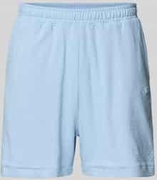Lacoste Regular Fit Sweatshorts aus reiner Baumwolle