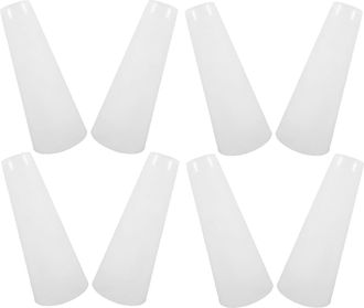 Aboofan ABOOFAN 8 St&uuml;ck Konische Garnspulen aus Kunststoff Leere Wollwickelh&uuml;lsen f&uuml;r Stickgarn Weben N&auml;hen und Stricken Garnhalter mit Hoher Stabilit&auml;t und S