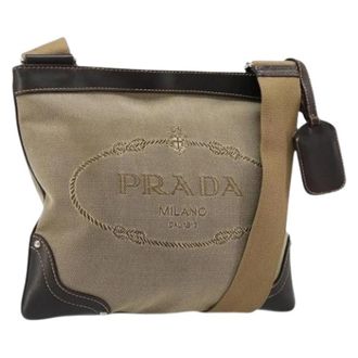 Prada Pre-owned Vintage Schultertasche - - Pre-owned - Damen - Beige - ONE SIZE