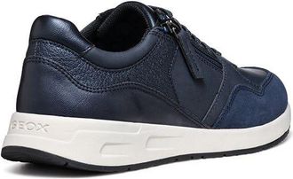 Geox Damen D BULMYA B Sneaker, Navy/DK Jeans, 39 EU