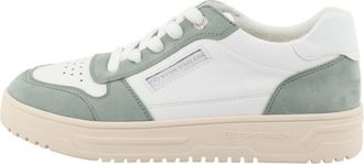 Tom Tailor Tom Tailor Damen 7490010019 Sneaker, White-Mint, 38 EU