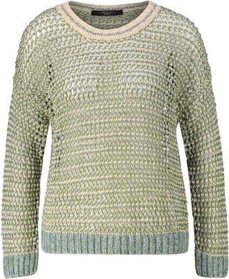 Max Mara Damen Pullover aus Baumwolle und Leinen LIUTO3