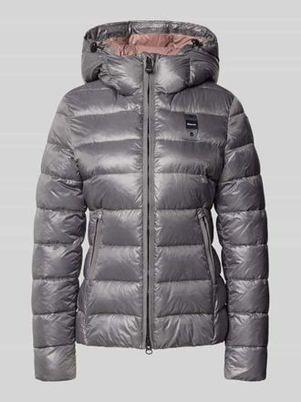 Blauer Jacke in Stepp-Optik Modell CAROLL