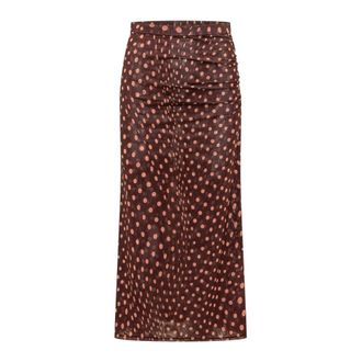 Stella McCartney Maxi-Rock mit Polka-Dots - - Skirts - Damen - Mehrfarbig - XS