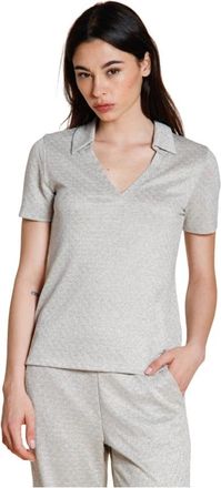 Mason's Femme, Tops, Gris, Taille: 44 FR Ada Shirt Short Sleeve
