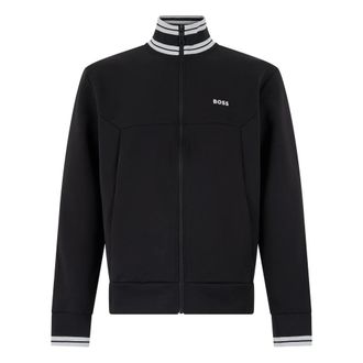 HUGO BOSS SweaT-shirt z fermetureure &eacute;clair FZ Zone - Homme - Sweatshirts et sweats &agrave; capuche - Noir - Taille: XL