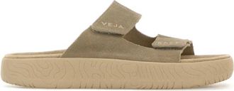 Veja Femme, Chaussures, Gris, Taille: 42 EU Etna Suede Sandal
