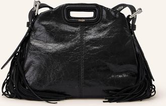 Maje Schultertasche schwarz