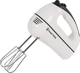 Russell Hobbs 18965-56 Batteur Aura 2 Fouets + 2 Crochets Blanc 380 W