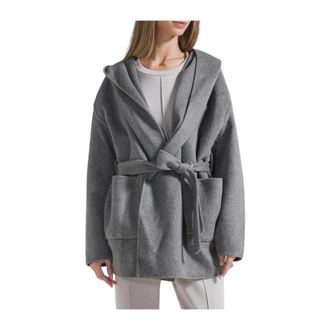 Deha Kurzer Kimono-Mantel - - Coats - Damen - Grau - M