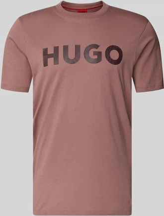 HUGO BOSS Regular Fit T-Shirt aus reiner Baumwolle Modell DULIVIO