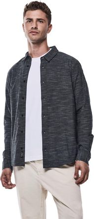 Street One Men Herren Hemd in Melange-Optik