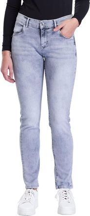 Pioneer Authentic Jeans Damen Sally Hose, Light Blue Used Buffies (6844), W38 / L32