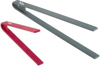 Jata HOGAR HACC4522 Küchenzange aus Silikon, Set mit 2 Pinzetten, hitzebeständig, spülmaschinenfest, einfache Reinigung, ergonomischer Griff, rutschfest, l