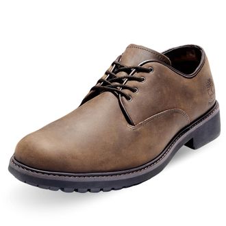 Timberland Stormbucks Lace Up Derby-Schuhe & Richelieu Herren Braun - 41 - Derby-Schuhe Shoes