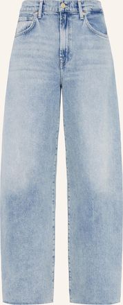 7 For All Mankind Jeans Bonnie Curvilinear Wide Leg Fit blau