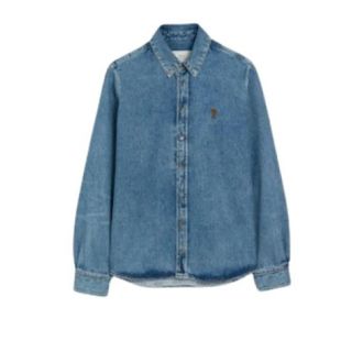 Ami Stylische Hemden f&uuml;r M&auml;nner - - Shirts - Herren - Blau - L