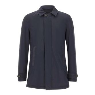 Paul & Shark Typhoon Platinum Jacke mit Alcantara-Details - - Coats - Herren - Blau - XL