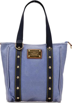 Louis Vuitton Shopper - Antigua Cabas MM - Gr. unisize - in Blau - f&uuml;r Damen