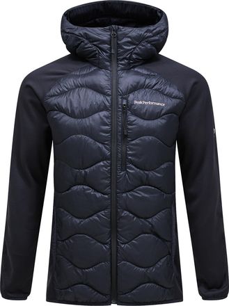 Peak Performance Herren Helium Down Hybrid Hoodie Jacke, black, XL