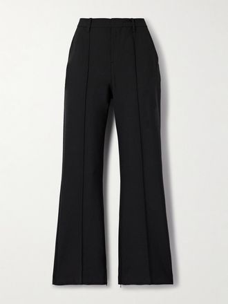 Frame Denim Pantalon En Tissu The Slim Flare - Noir