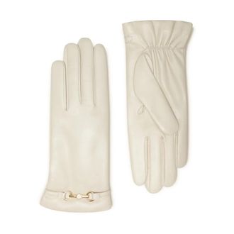 Isabel Bernard Honor&eacute; Marcelia Ziegenlederhandschuhe - - Accessories - Damen - Wei&szlig; - 8 IN
