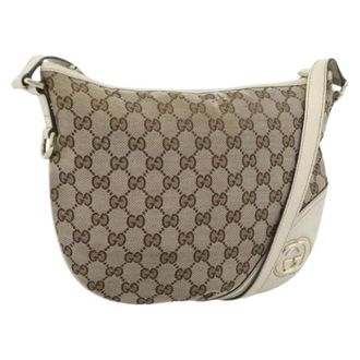 Gucci Pre-owned Vintage GG Canvas Schultertasche - - Pre-owned - Damen - Beige - ONE SIZE