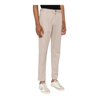Calvin Klein Modern Twill Tapered Bundfaltenhose - - Trousers - Herren - Beige - W29 L32
