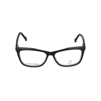 Carolina Herrera Femme, Accessoires, Noir, Taille: 53 MM Lunettes Noires Nude HER 0208 KDX