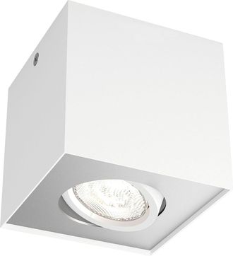 Philips myLiving LED Spot Box 1-flammig, 4,5W, wei&szlig;