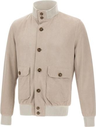 Barba Homme, Vestes, Beige, Taille: 2XL Vermont Jacket
