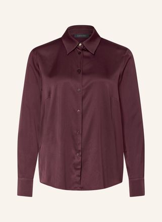 Elena Miro Elena Miro Hemdbluse Aus Satin braun