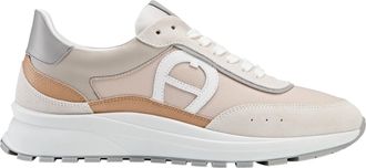 Aigner Aigner Low-Top Sneaker - runner sneaker JAMES 1A - Gr. 40 (EU) - in Beige - f&uuml;r Damen