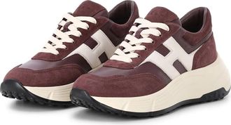 Hogan Low-Top Sneaker - Chunky Sneaker - Gr. 40 (EU) - in Rot - f&uuml;r Damen