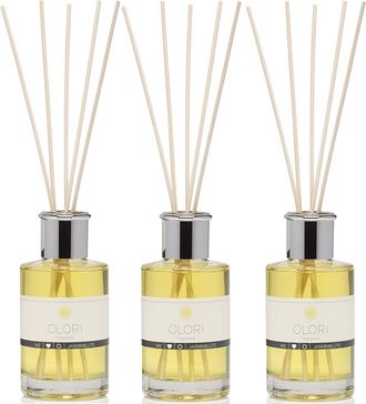 Olori < 3er Sparpack > 600ml (200ml je Flasche) - nat&uuml;rlicher Raumduft Diffuser in der Sorte Jasmin