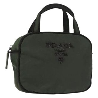 Prada Sac &agrave; main Vintage Pre-owned - Femme - Pre-owned - Vert - Taille: ONE Size