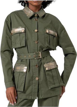 Fracomina Femme, Vestes, Vert, Taille: 40 FR Giacca
