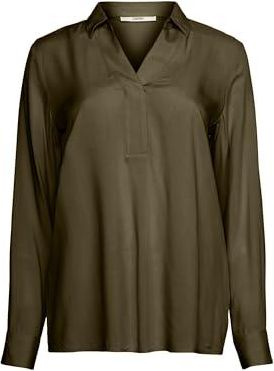 Esprit 093ee1f301 Blouse, Kaki foncé 355, XL Femme