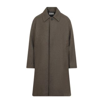 STUDIO NICHOLSON Homme, Manteaux, Brun, Taille: M Ady Overcoat