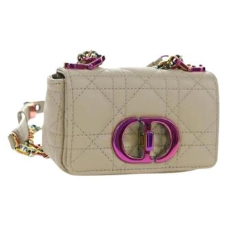 Dior Pre-owned Vintage Mini Shoulder Bag - - Pre-owned - Damen - Beige - ONE SIZE