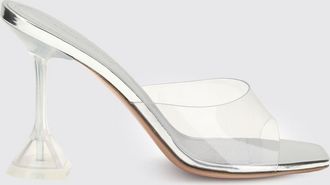 Amina Muaddi Sandales &agrave; Talons AMINA MUADDI Femme couleur Gris