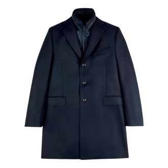 Fay Mantel mit Daunenjacke innen - - Coats - Herren - Blau - M