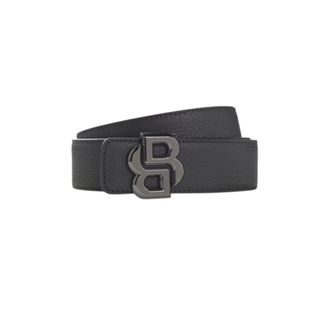 HUGO BOSS Double B Monogram Wende-G&uuml;rtel - - Accessories - Herren - Schwarzk - 100 CM