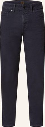 HUGO BOSS Cordhose Delaware Slim Fit blau