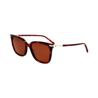 Ferragamo Rechteckige Sonnenbrille - - Accessories - unisex - Braun - 56 MM