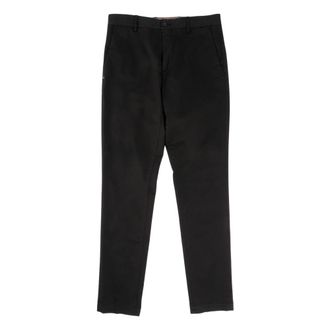 White Sand Schmale Chinos f&uuml;r modernen Komfort - - Trousers - Herren - Schwarzk - M