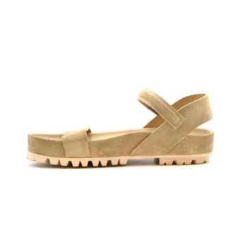 Pedro Garcia Matsch Chamois Sandalen - - Shoes - Damen - Beige - 35 1/2 EU