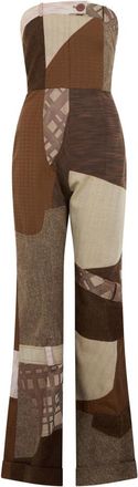 Moschino Combinaison Patchwork - Femme - Combinaisons et Ensembles - Multicolore - Taille: 38 FR
